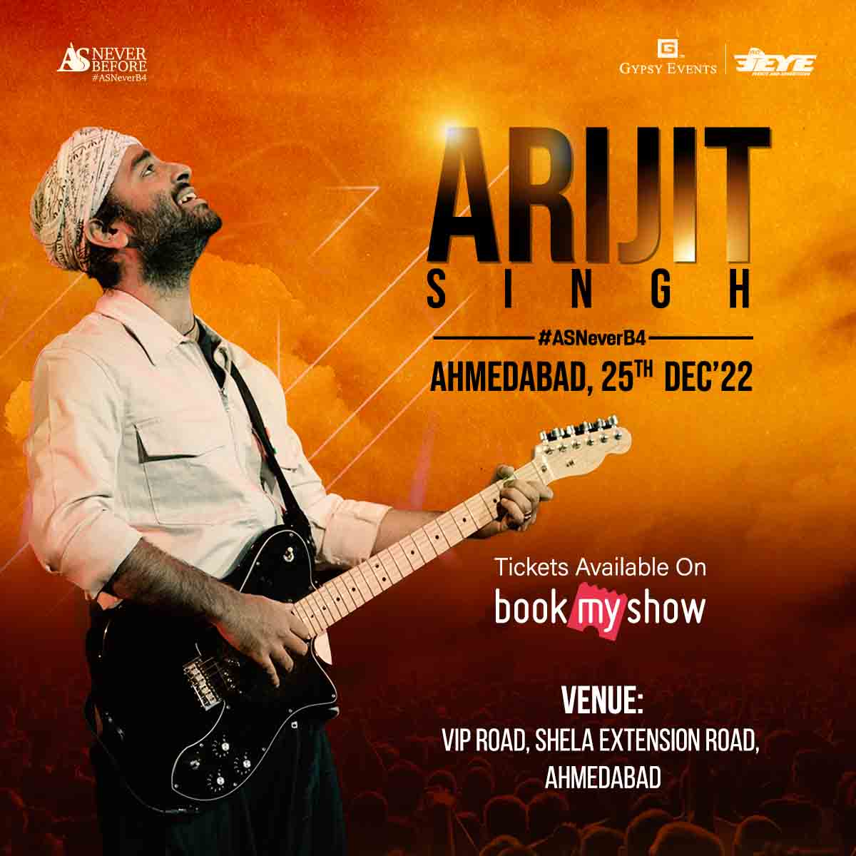 Arijit Singh Concert | Live Stream, Date, Location and Tickets info