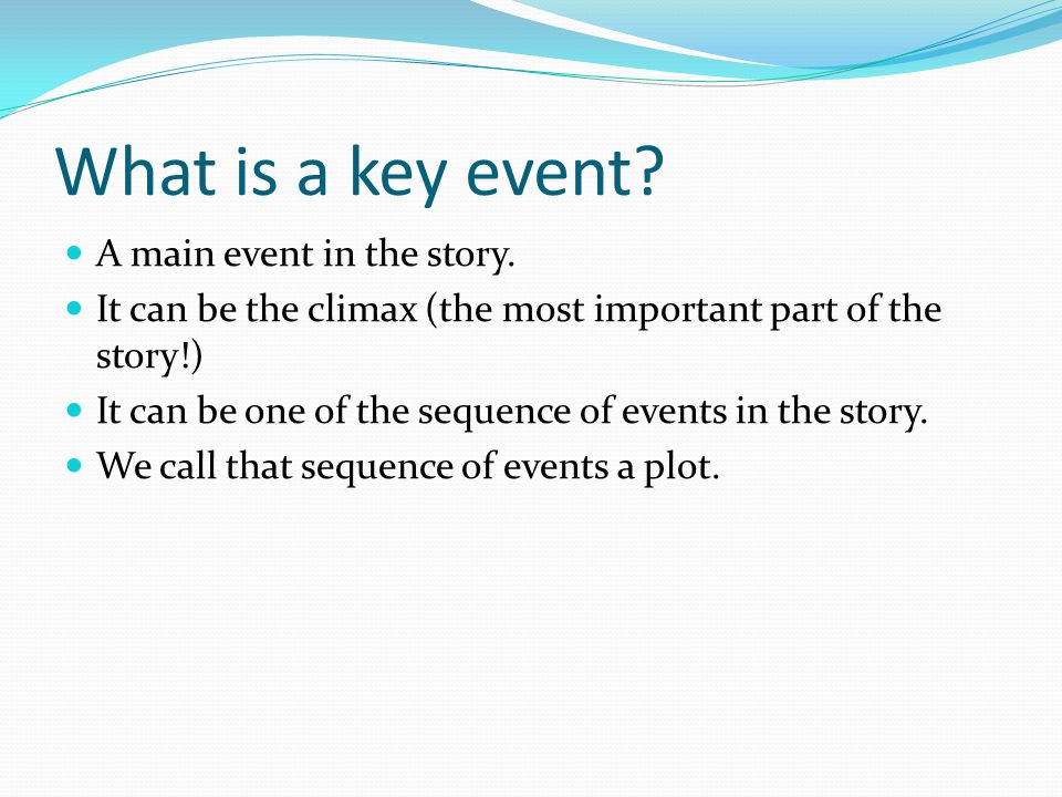 Unlocking the Plot: What is a Key Event in a Story?