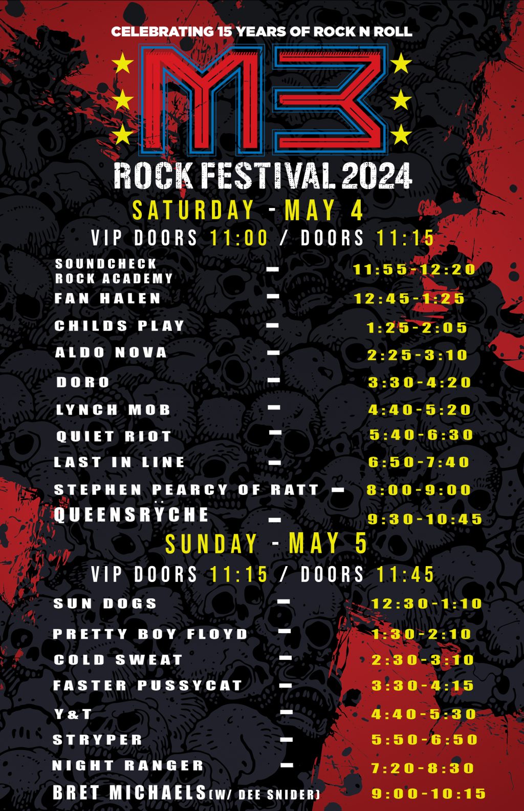 M3 Rock Festival 2025 Lineup Revealed: Get Ready to Rock Out!