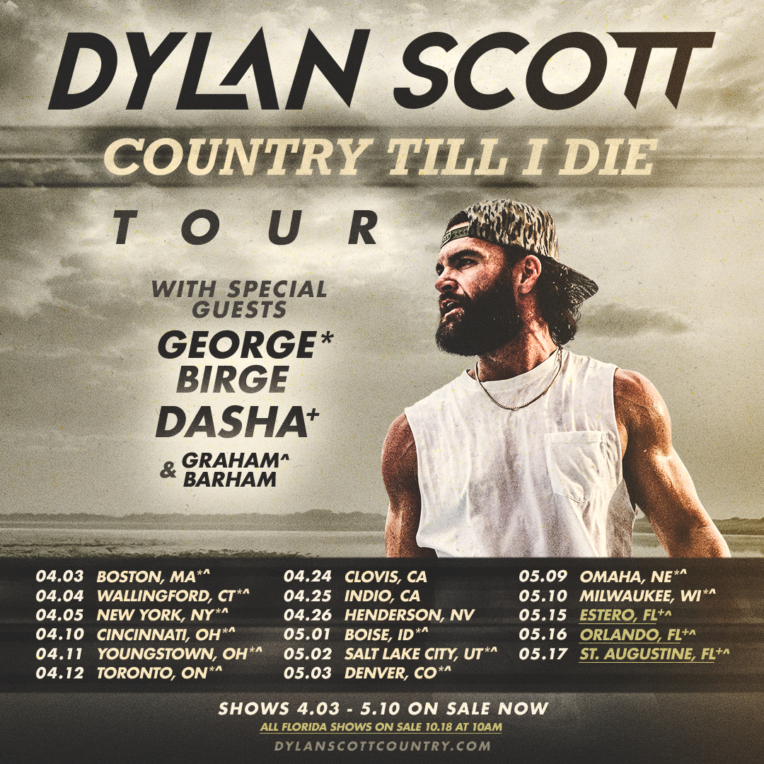 Dylan Scott Tour 2026: Get Ready to Rock with the Country Sensation!