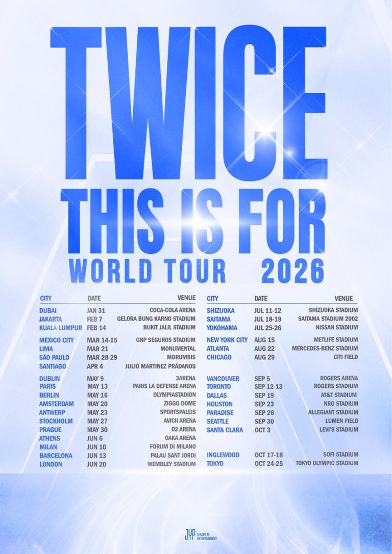 Get Ready for the Twice 2026 Tour: A Concert Experience of a Lifetime!